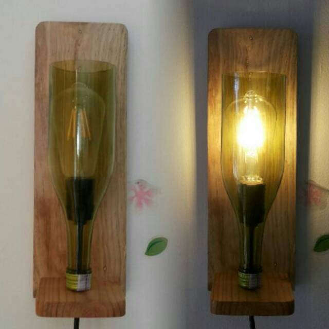Jual Lampu botol dinding | Shopee Indonesia