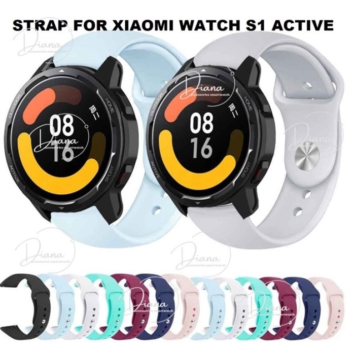 Jual Strap Xiaomi Watch S1 Active Tali Jam Tangan Polos | Shopee Indonesia