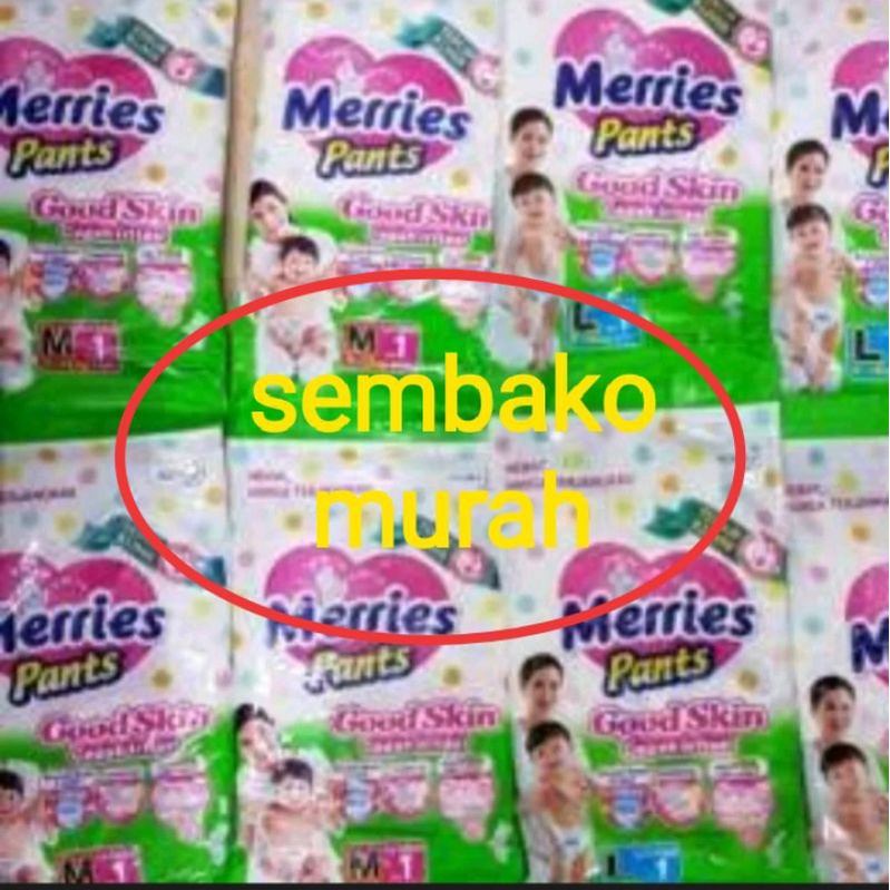 Jual Pampers meris renteng isi 6 sachet | Shopee Indonesia
