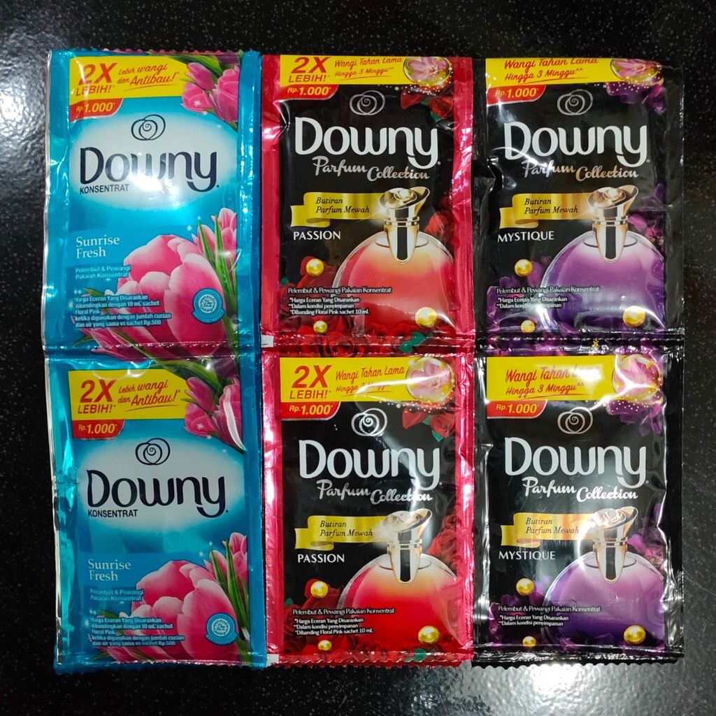Jual * ISI 12 * Downy 1000 Pewangi Pakaian HARGA PER Renceng 20ml ...