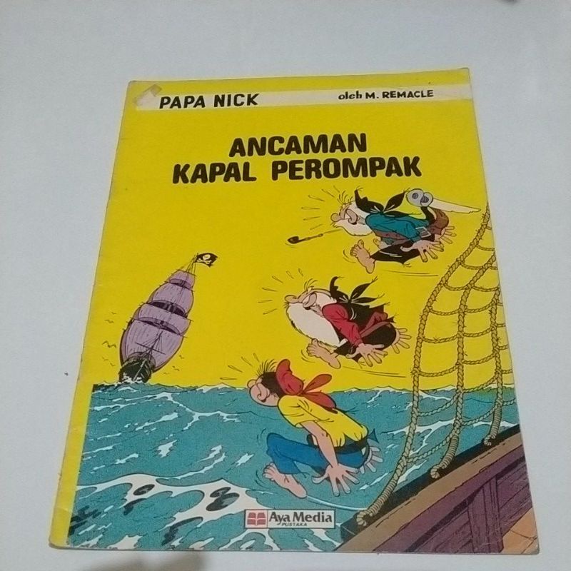 Jual Komik Papa Nick Ancaman kapal perompak | Shopee Indonesia