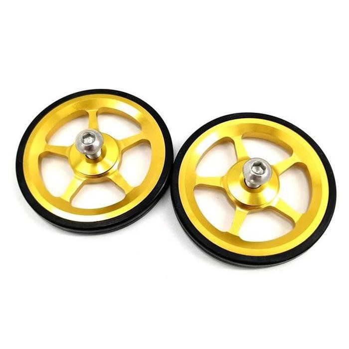 Jual LITEPRO BROMPTON EASY WHEEL EASY WHEEL BROMPTON EASY WHEEL TRIFOLD ...