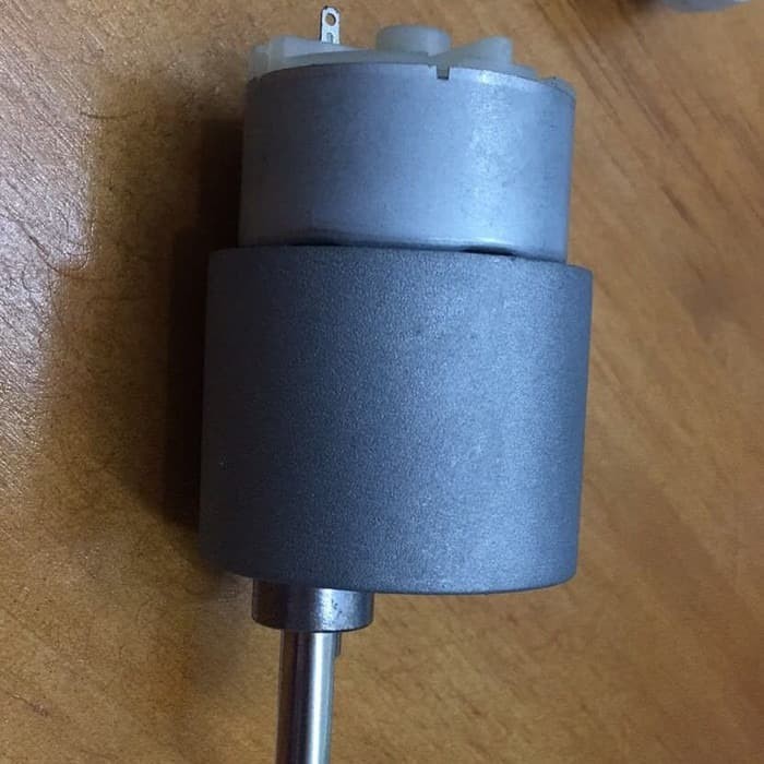 Jual motor gearbox DC 12V 15rpm Big Torque Display Putar 37mm Gear Box ...