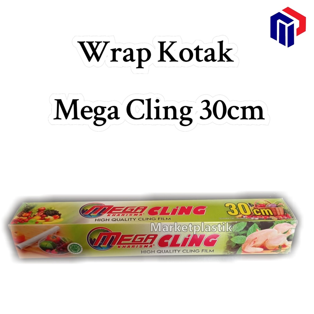 Jual Wrap Kotak Mega Cling /Plastik Pembungkus mkanan/Wraping 30cm ...
