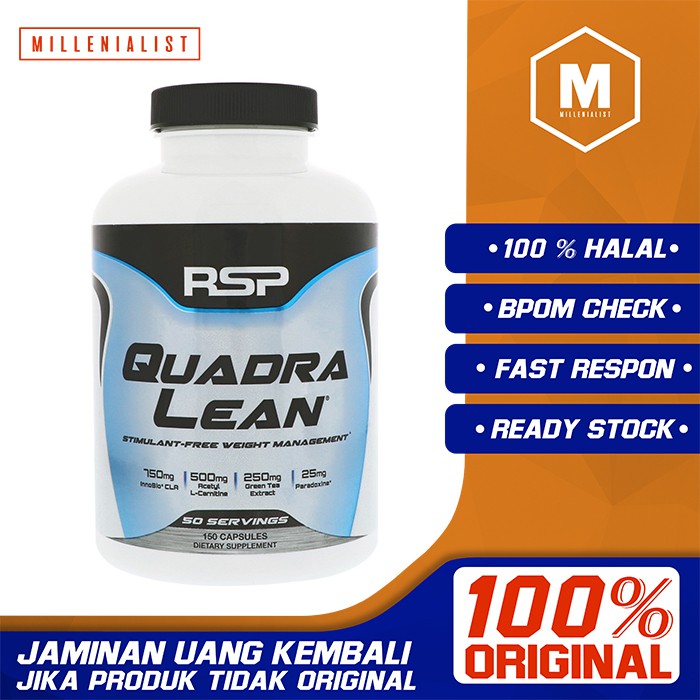 Jual RSP Quadra Lean - 150 kapsul MGBV32 | Shopee Indonesia