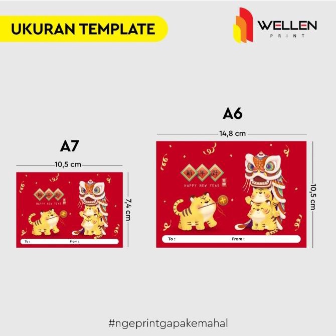 Jual Greeting Card Hampers Imlek / Kartu Ucapan kado Parcel CNY ...