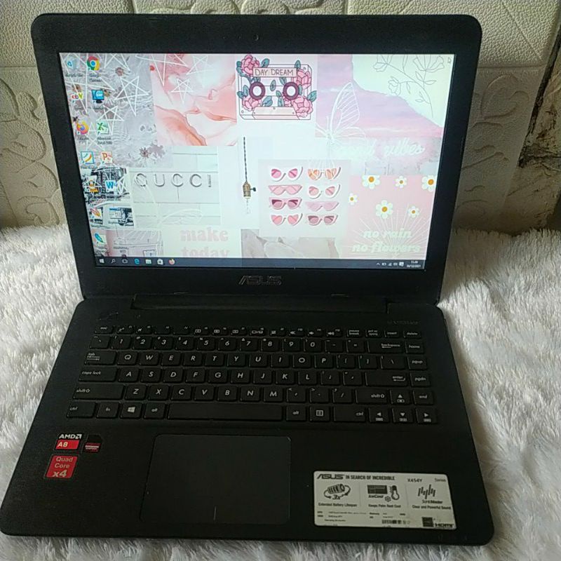 Jual LAPTOP ASUS X454Y,LAPTOP GAMING DAN DESAIN,LAPTOP SECOND SERASA ...