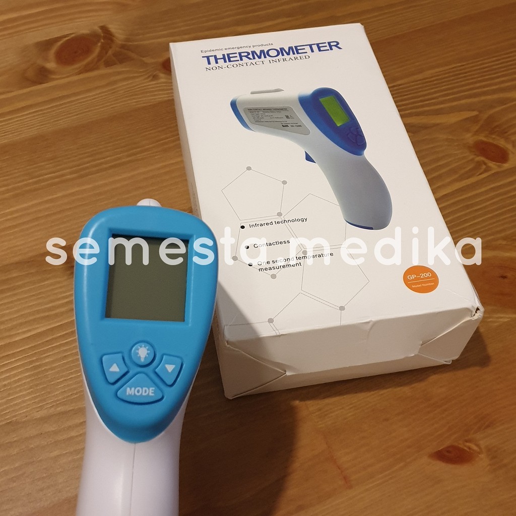 Jual TERMOMETER NON KONTAK INFRARED THERMOGUN . TERMOGUN ALAT PENGUKUR ...