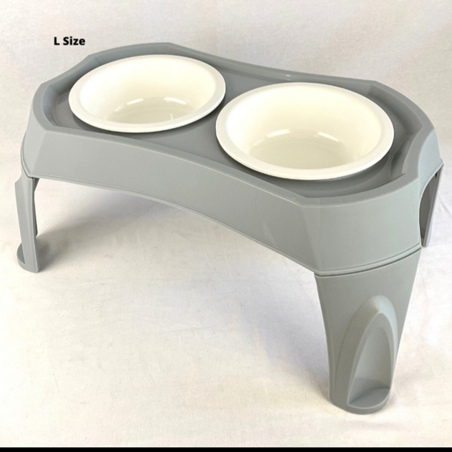 Jual Tempat Makan Mpets Combi Bowl with Stand Large | Shopee Indonesia