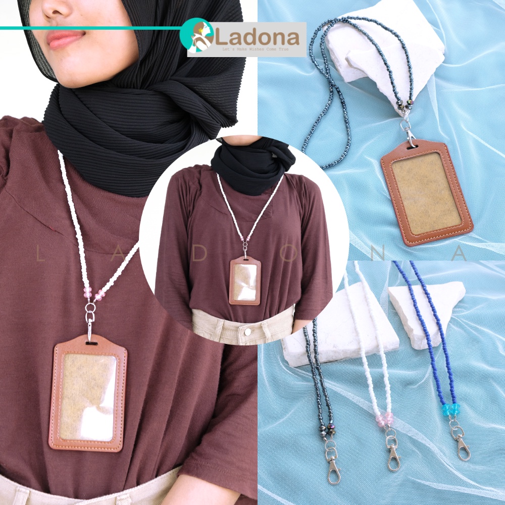 Jual Gantungan Id Card Tali Crystal Name Tag Id Card Holder ID03 ...