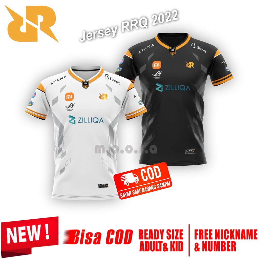 Jual Jersey RRQ 2022 Terbaru Kualitas Premium Anak & Dewasa | Shopee ...