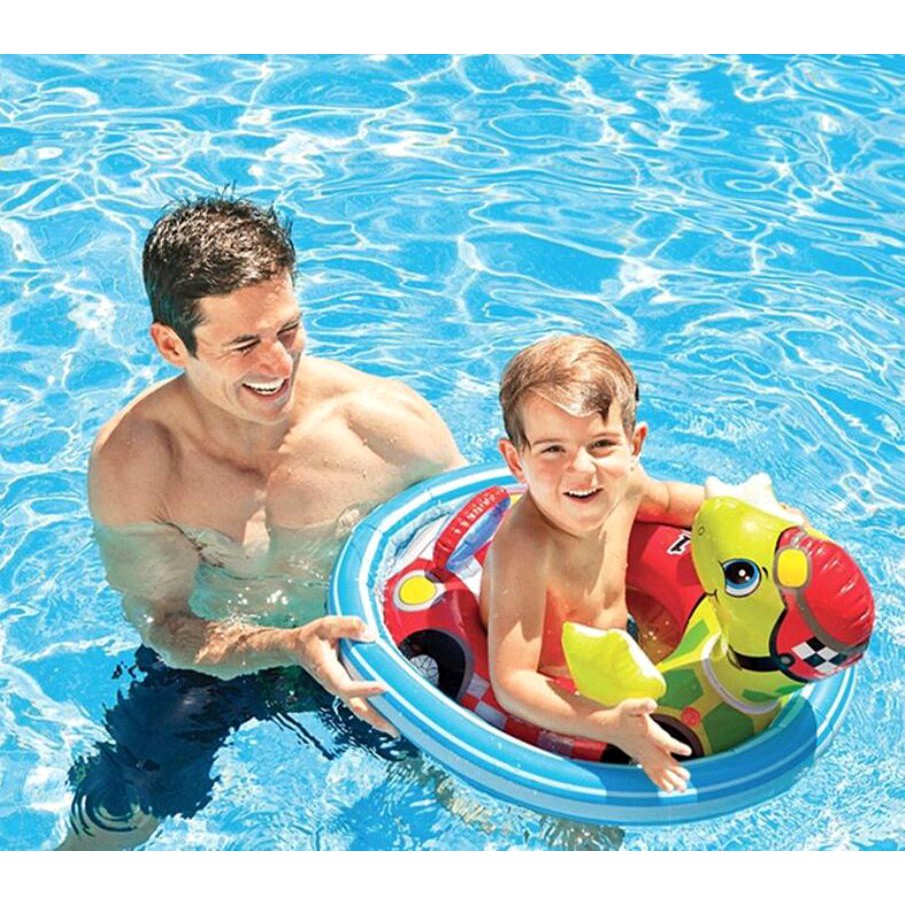 Jual Pelampung Renang Karakter Kura-kura Turtle Sit Pool Float - Intex ...