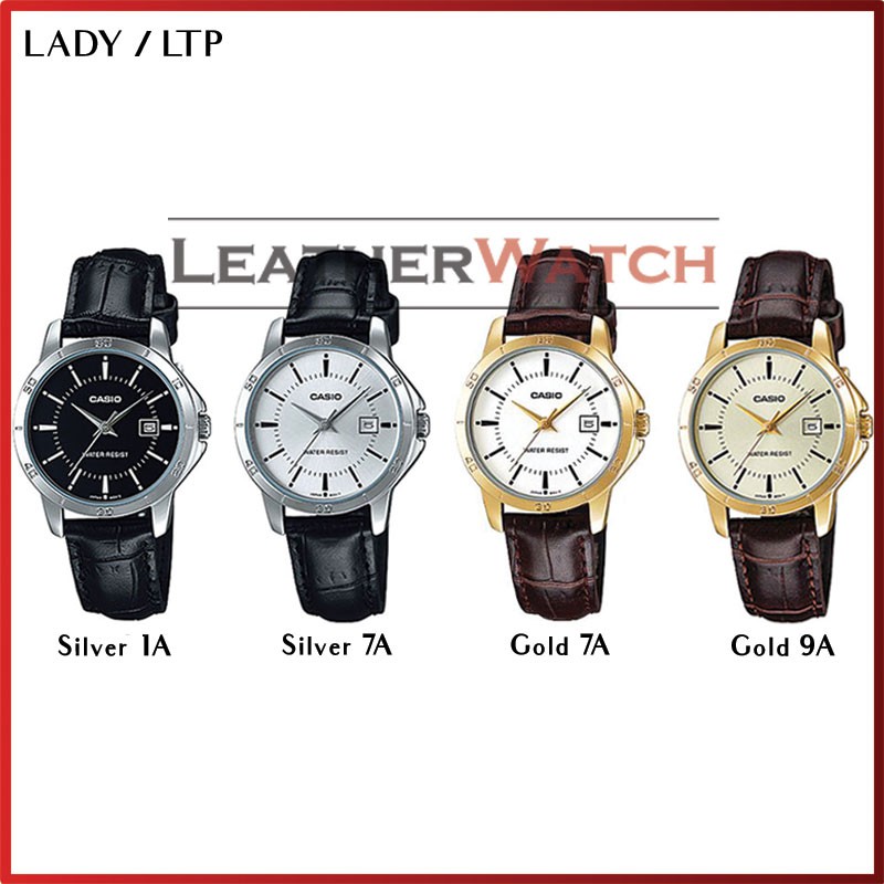 Jual Casio LTP-V004 A Series : Jam Tangan Wanita Kulit Original ...