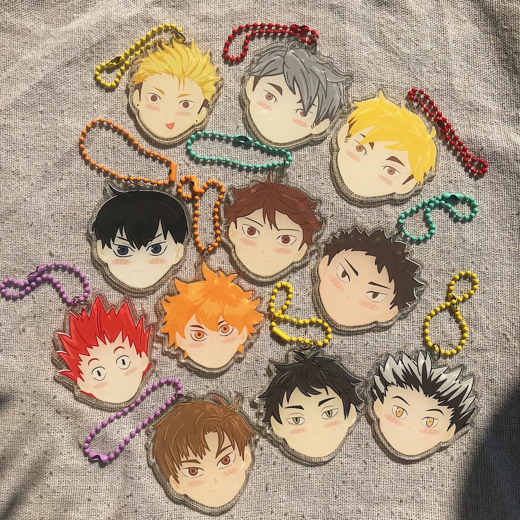 Jual Haikyuu Face Keychain (Original Version) | Shopee Indonesia