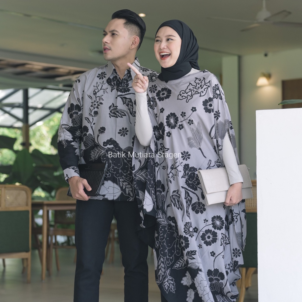 Jual BAJU COUPLE BATIK KAFTAN FORMAL LENGAN PANJANG MODERN UNTUK ...
