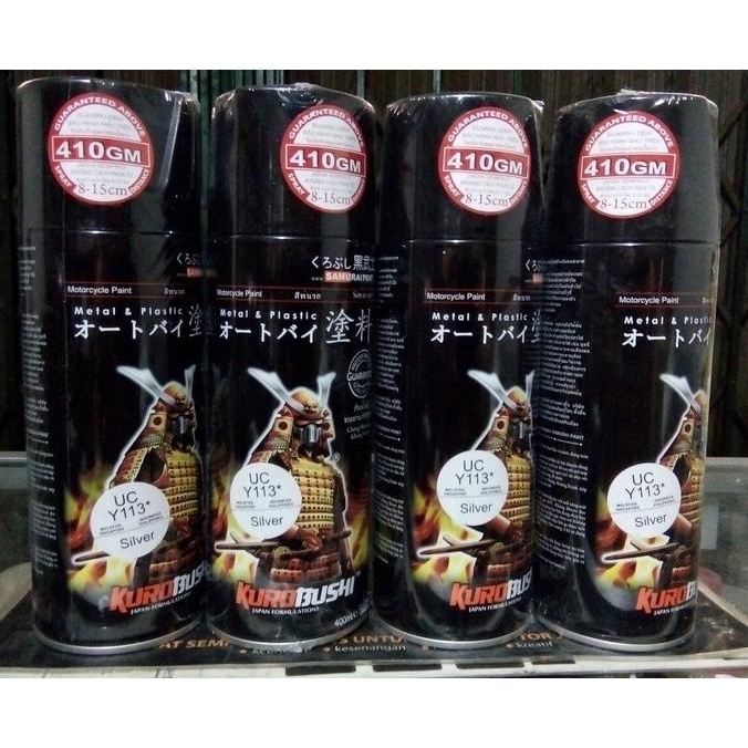 Jual SAMURAI PAINT/ EPOXY SILVER UC Y113 | Shopee Indonesia