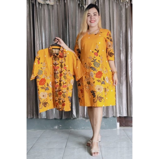 Jual COUPLE BATIK FURING TEBAL PREMIUM YENI BAGARIANG - BAHAN TEBAL JAHITAN BUTIK - COUPLE ...