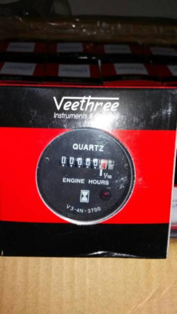 Jual Hour Meter DC VeeThree 4N3700 / 08687-22402 / HourMeter | Shopee ...