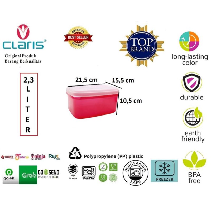 Jual claris box 2922 ( 1 lusin = 12 box ) | Shopee Indonesia