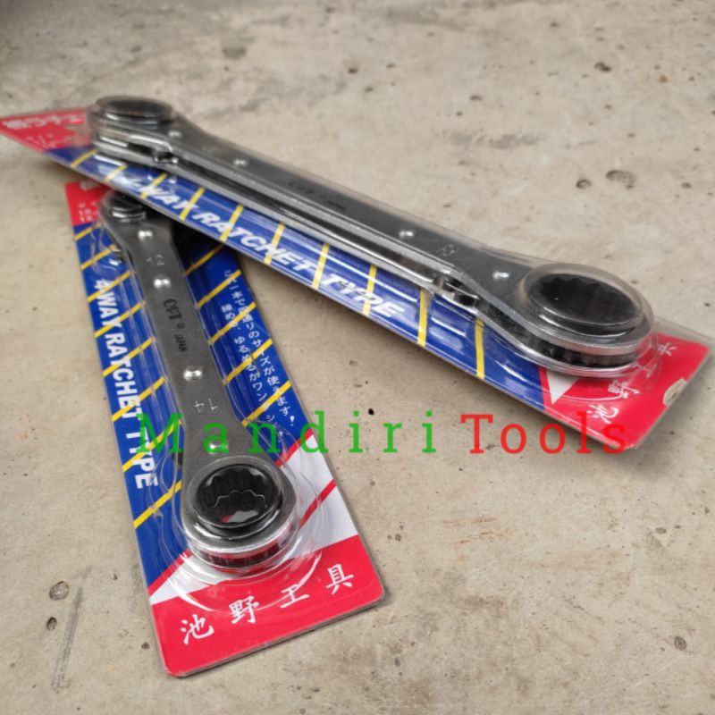 Jual Mandiri -4 Way Rachet Type/Kunci ring Model rachet OPT Japan ...
