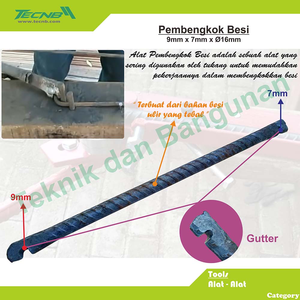 Jual Pembengkok Besi (9mm x 7mm) | Shopee Indonesia