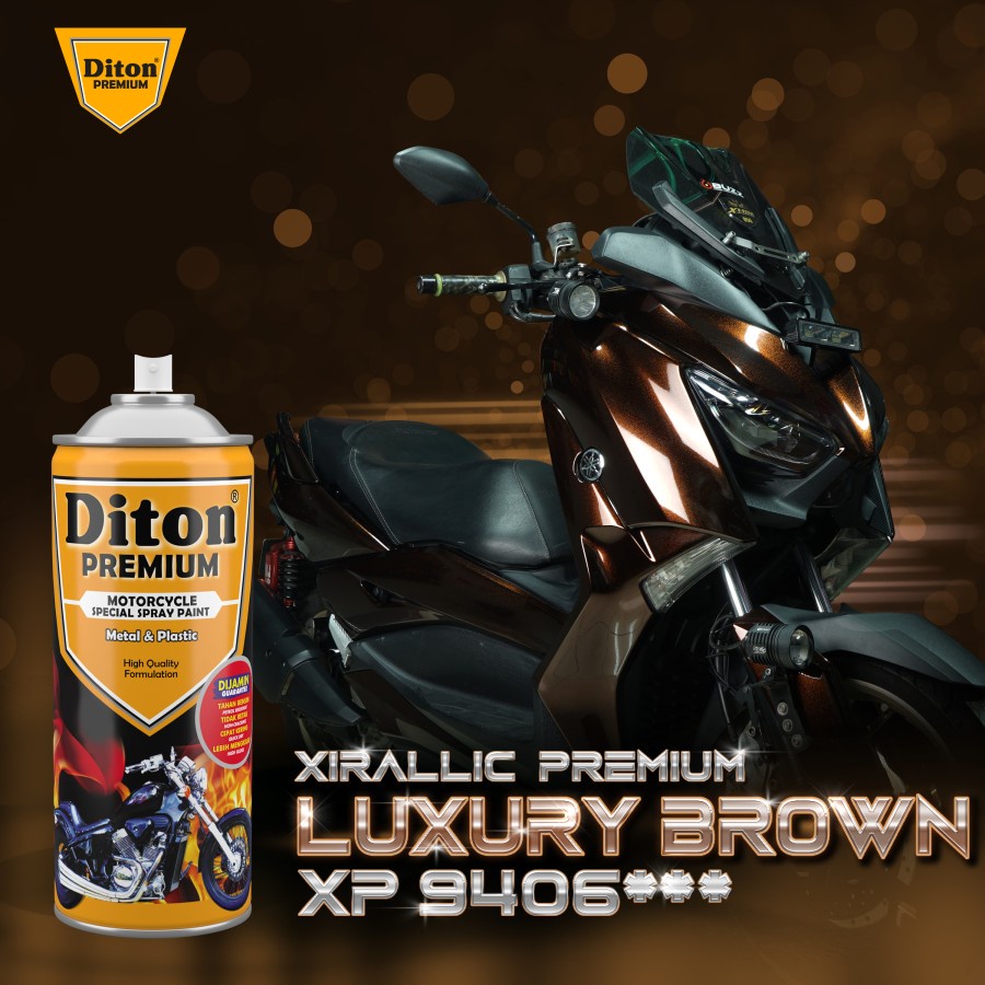 Jual XIRALLIC PREMIUM COLORS BY DITON PREMIUM Pilok Pilox Cat Semprot ...
