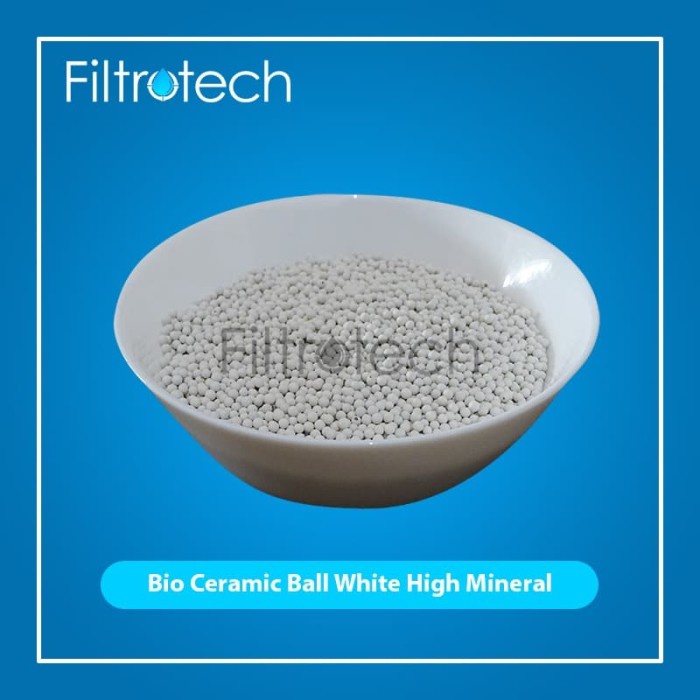 Jual Negative Ion Ceramic Ball - High Mineral Bio Ceramic Ball White ...