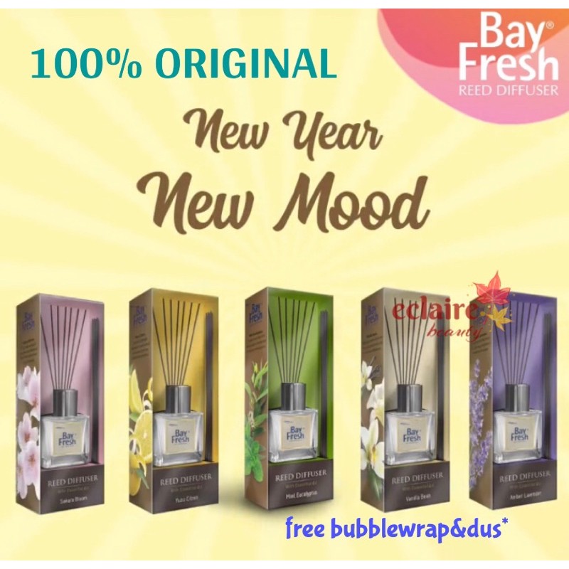 Jual BAYFRESH Reed Diffuser Reguler With Essential Oil 100% Original ...