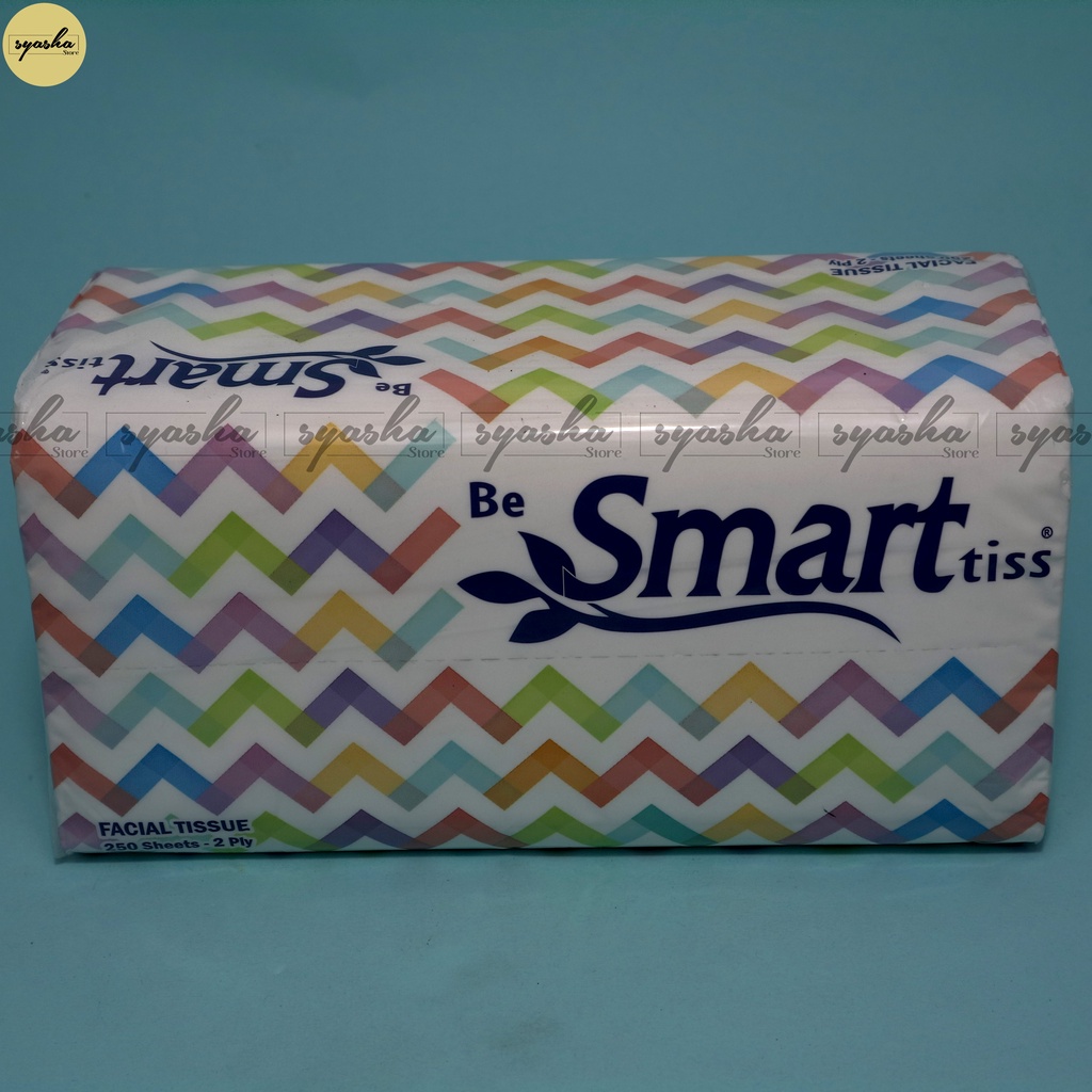 Jual Tisu Tissue Facial Wajah merk Smart 250 Sheet 2ply | Shopee Indonesia