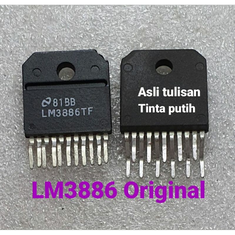 Jual IC LM3886 LM3886TF Original baru asli | Shopee Indonesia