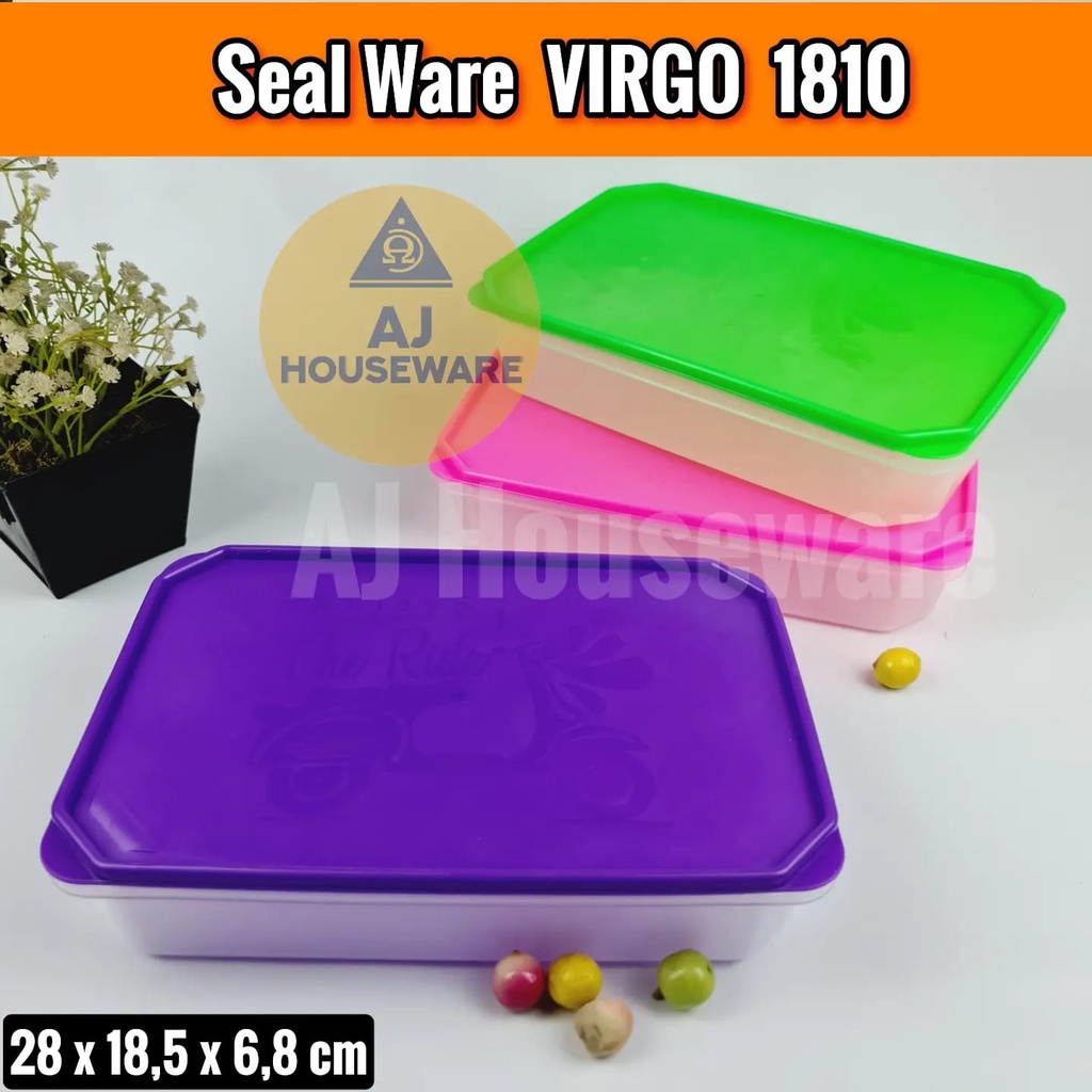 Jual SEAL WARE VIRGO 1810 KENCANA/ KOTAK MAKAN SEGI | Shopee Indonesia