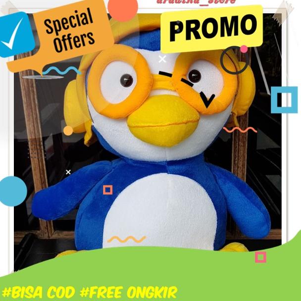 Jual Boneka Pororo Original Jumbo Set Mainan in Ori Besar Doyoung Lucu ...