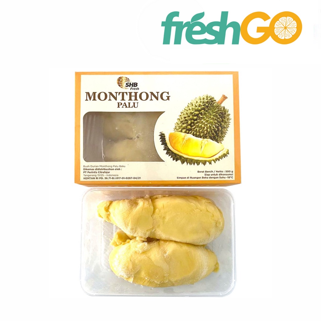 Jual Durian Monthong Palu frozen manis daging tebal | freshGO Indonesia | Shopee Indonesia