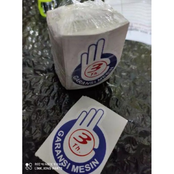 Jual Stiker sticker garansi 3 tahun tangki rx king | Shopee Indonesia