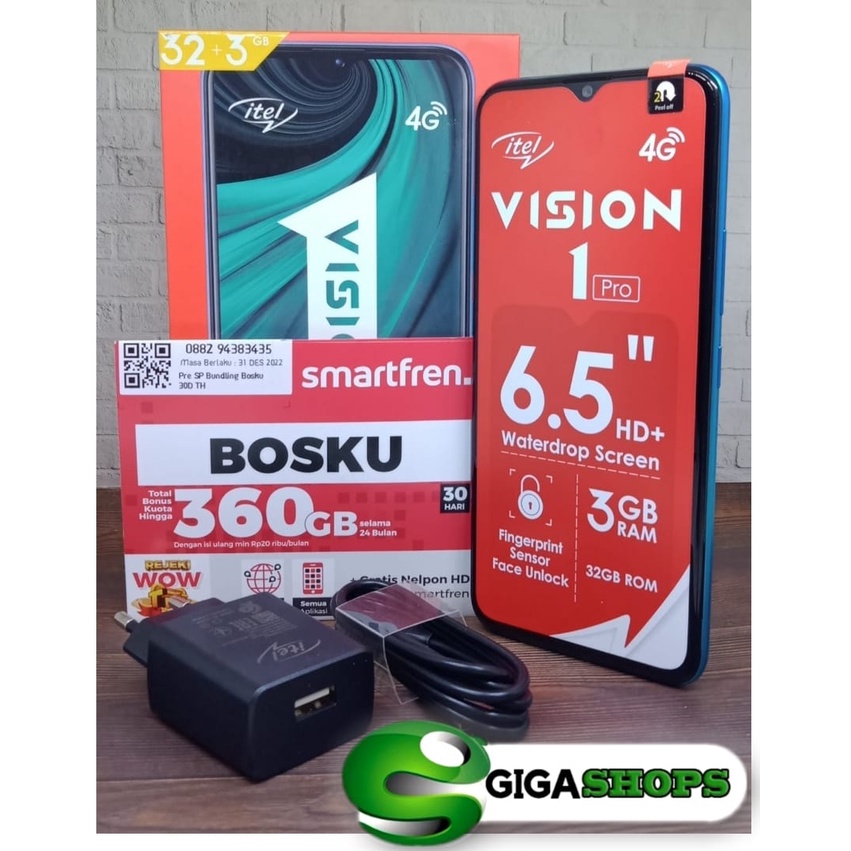Jual ITEL VISION PRO L6502 RAM 3 ROM 32 | Shopee Indonesia