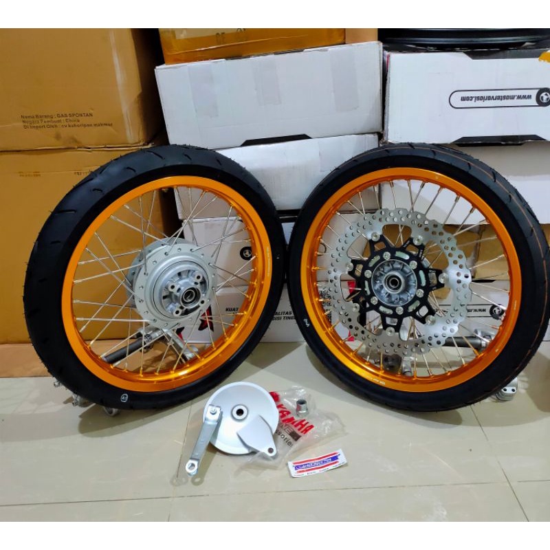 Jual velg set TDR paket velg pelek TDR set tromol dtracker tromol ...