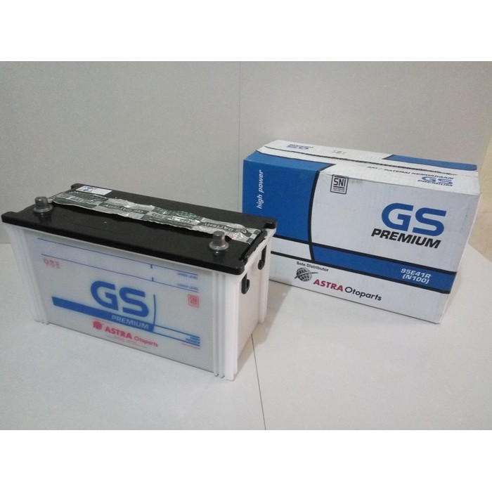 Jual Aki Mobil Basah GS Premium N100 / 95E41R 12v 100Ah ORI Astra | Shopee Indonesia