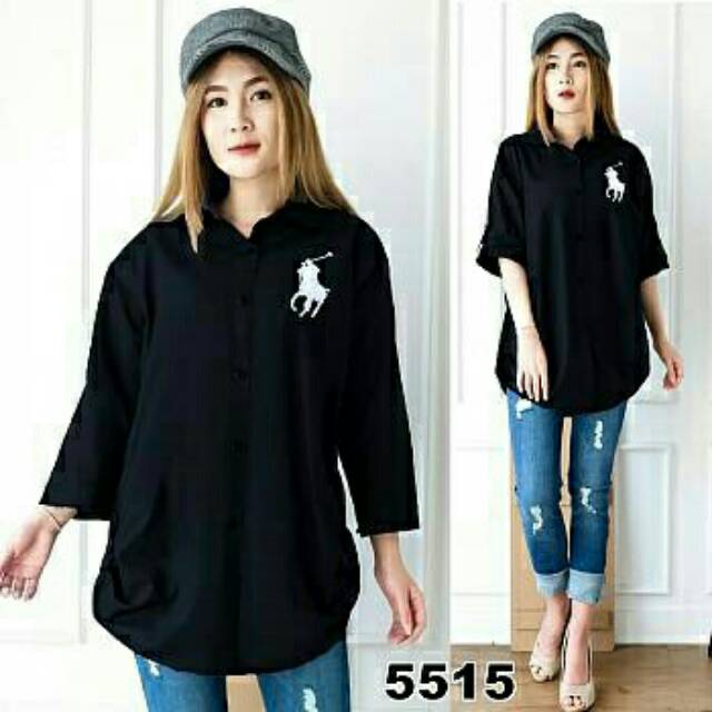 Jual SP- 5514 Kemeja Jumbo Polonia 68.000 | Shopee Indonesia