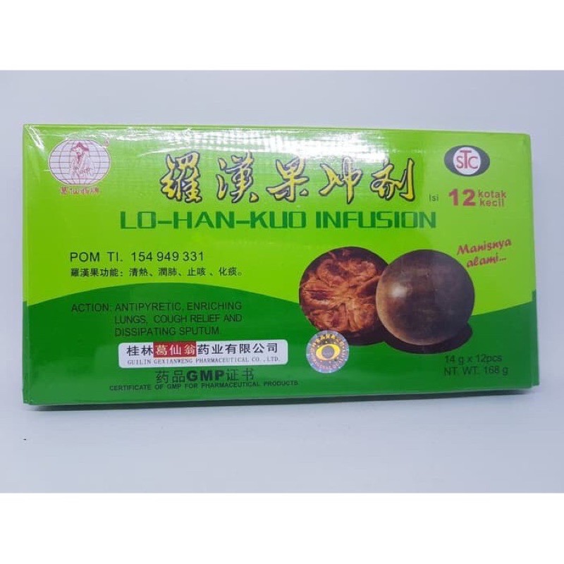Jual LOHANKO INFUSION 12x14g | Shopee Indonesia