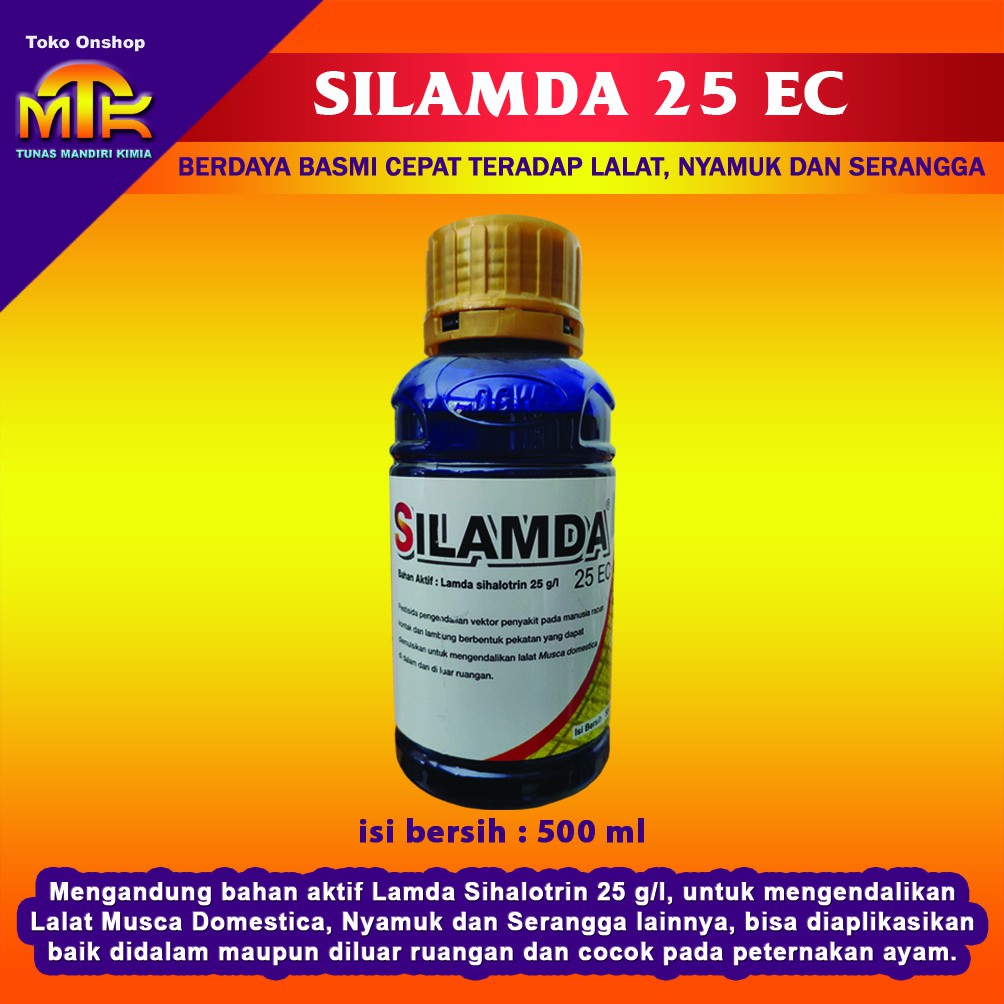 Jual SILAMDA 25 EC Insektisida Pembasmi Lalat, Nyamuk Dan Serangga | Shopee Indonesia