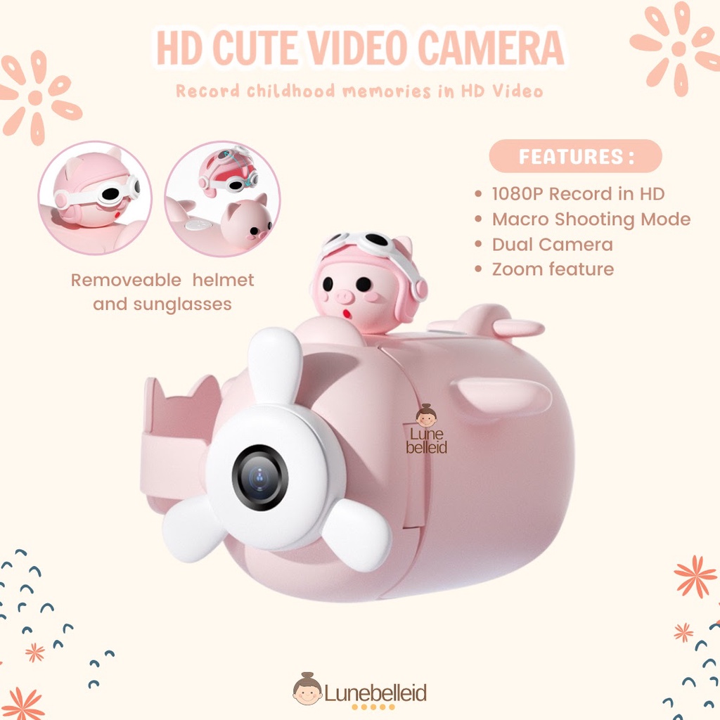 Jual HD Cute Video Camera / Children Camcorder / Mainan Kamera Video ...