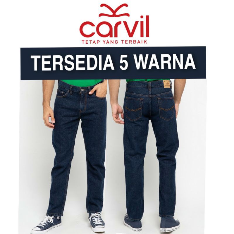 Jual Carvil Jeans Rio Reguler Pria/ Celana jeans Pria / Ramayana ...