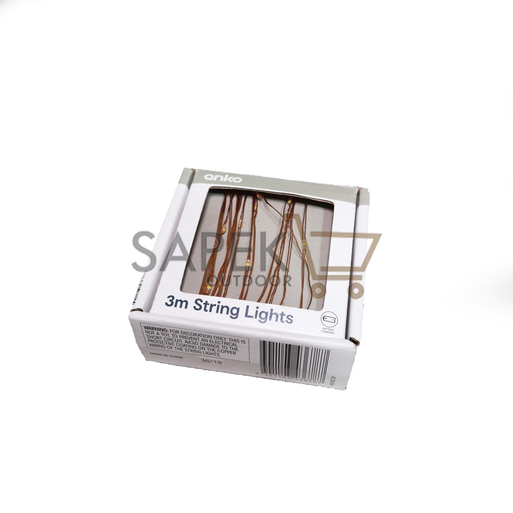Jual Lampu Hias anko String Light 3M | Shopee Indonesia