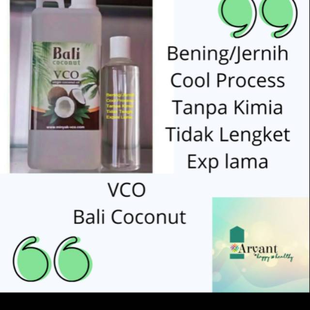 Jual VCO Bali Coconut ( Minyak Kelapa Murni) - Share in 80 ml | Shopee ...