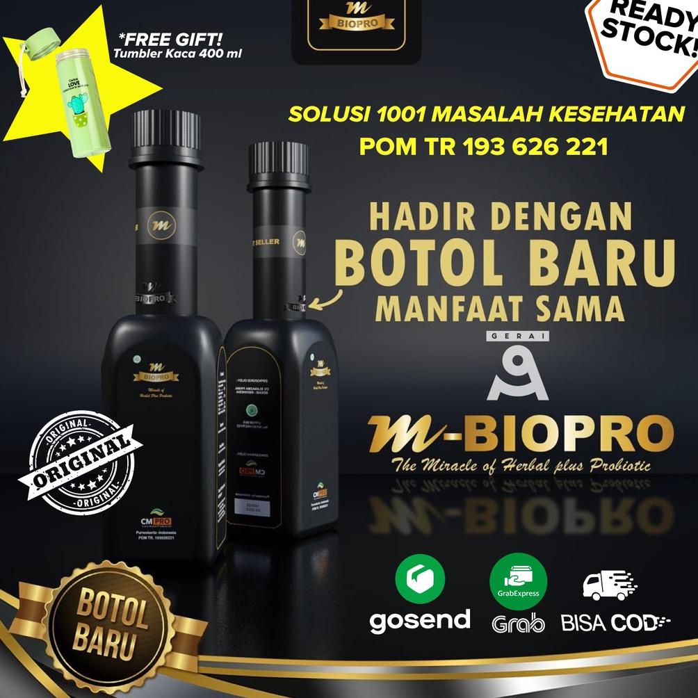 Jual M Biopro Original BPOM Herbal Probiotik | Shopee Indonesia
