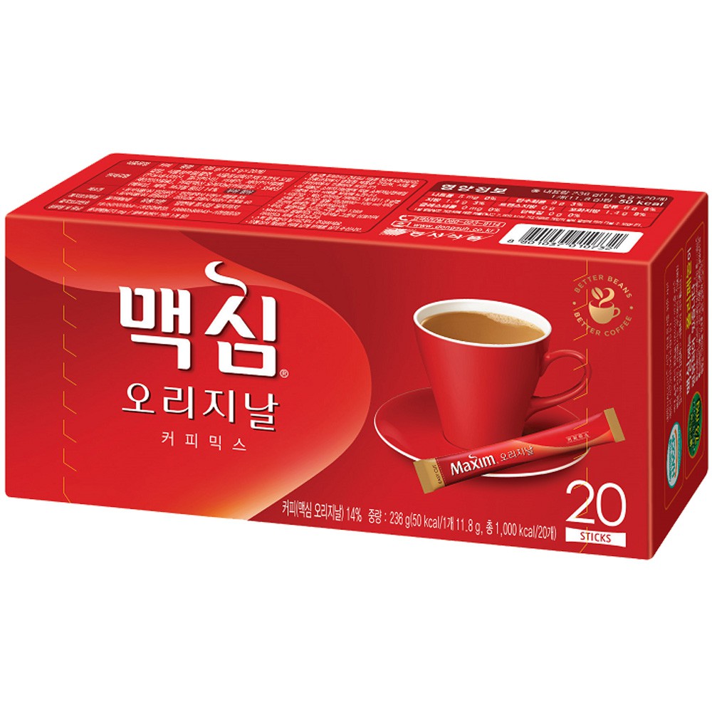 Jual Maxim Original Coffee 20 Sachet 236gr - Made In Korea | Shopee ...