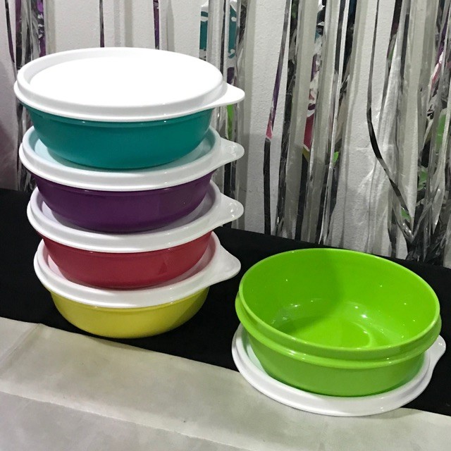 Jual TUPPERWARE MURAH _ JUNIOR MODULAR BOWL (5PCS) | Shopee Indonesia