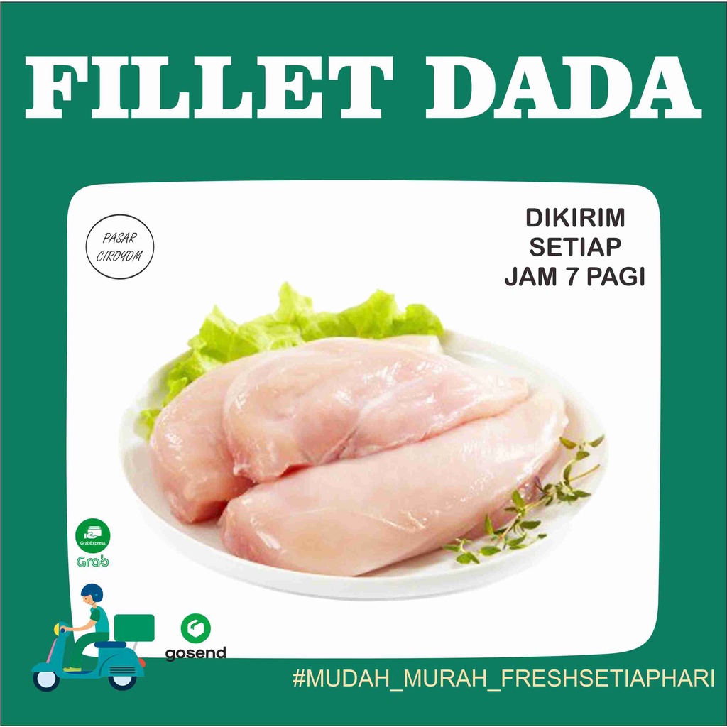 Jual DADA AYAM / FILLET DADA FRESH MURAH BANDUNG | Shopee Indonesia