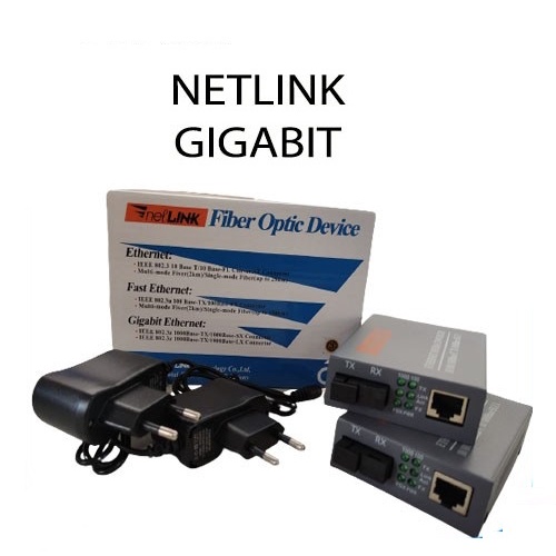Jual Netlink HTB GS03 HTB-GS03 GS-03 Gigabit Single mode Media Converter | Shopee Indonesia