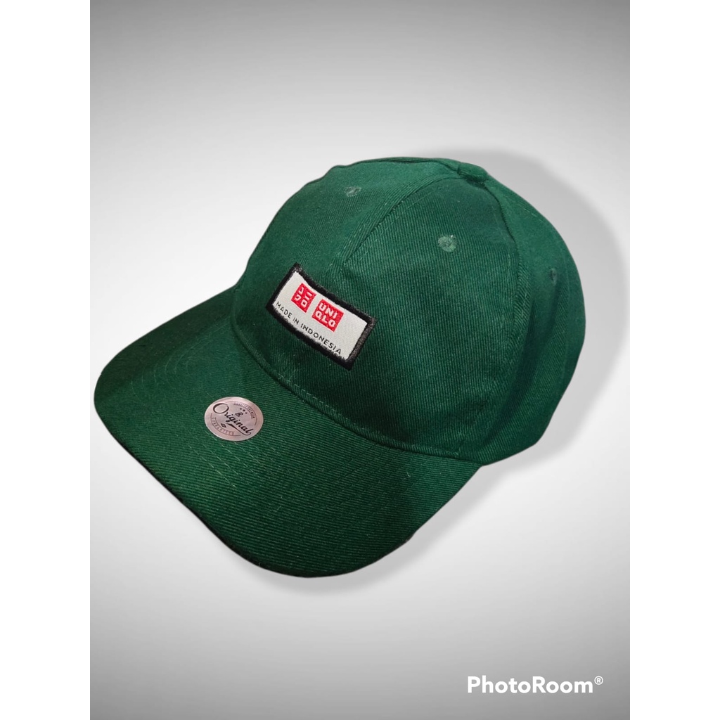 Jual Polo Cap / Topi Polo / Topi Pria Wanita Uniqlo Bahan Twill ...
